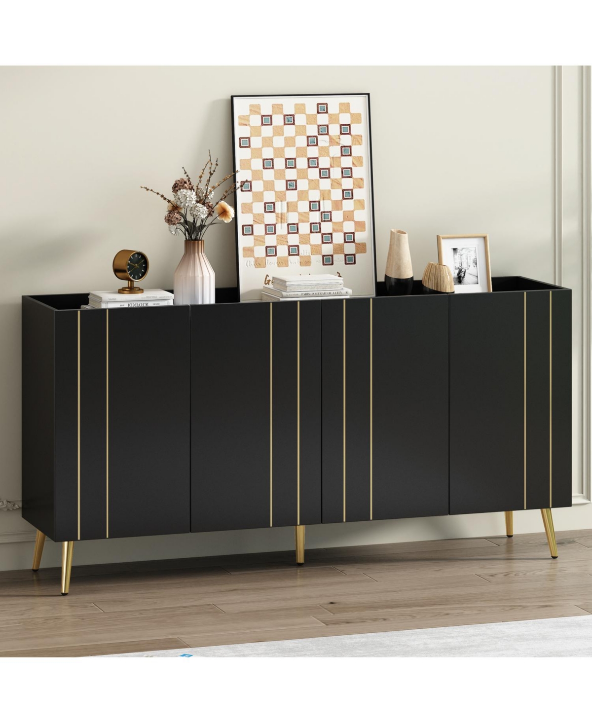 Click here for Streamdale Furniture Modern Luxe Shoe & Tv Cabinet... prices