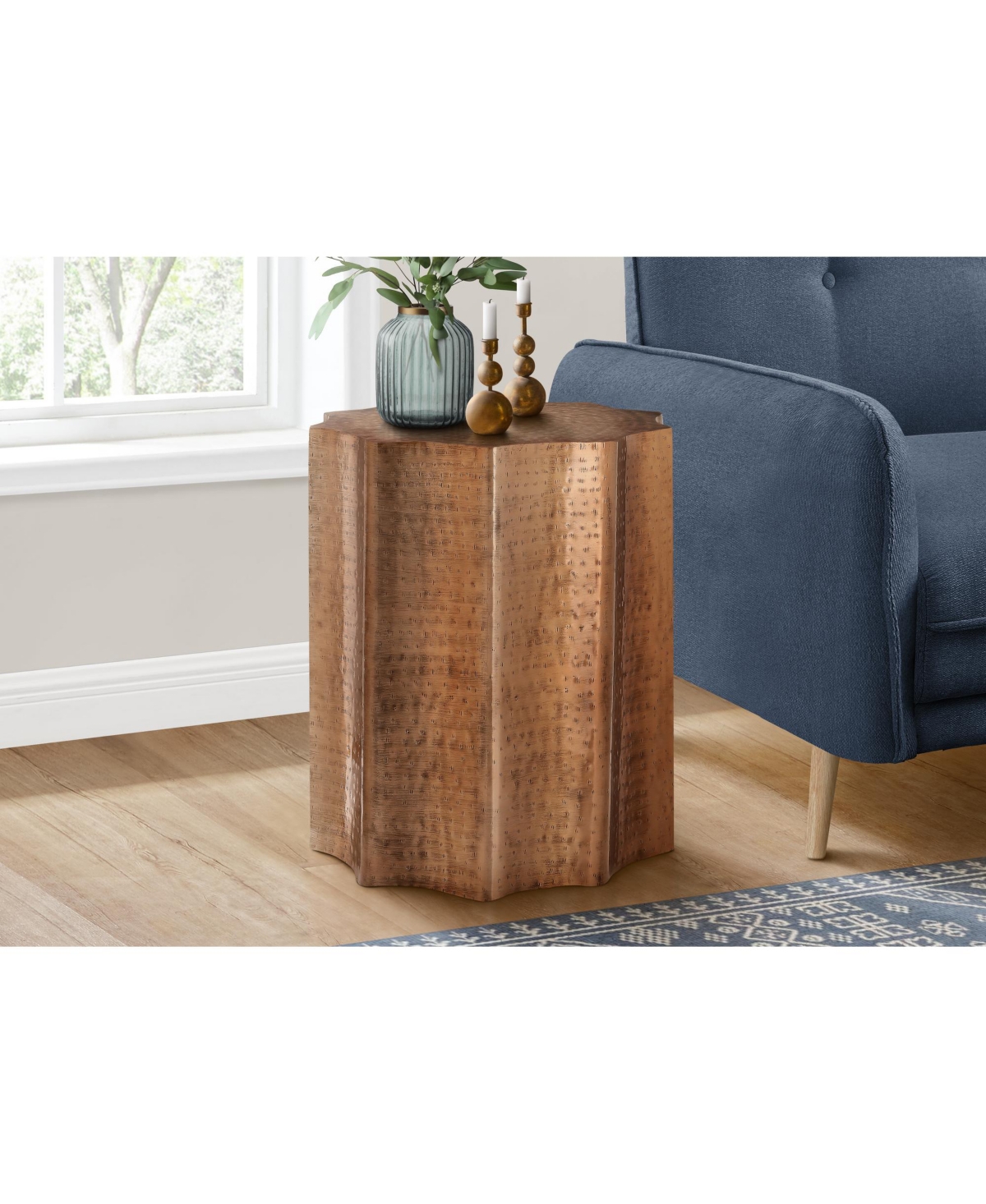 Click here for Lovmor Accent Table  Drum  Side  End  Nightstand... prices