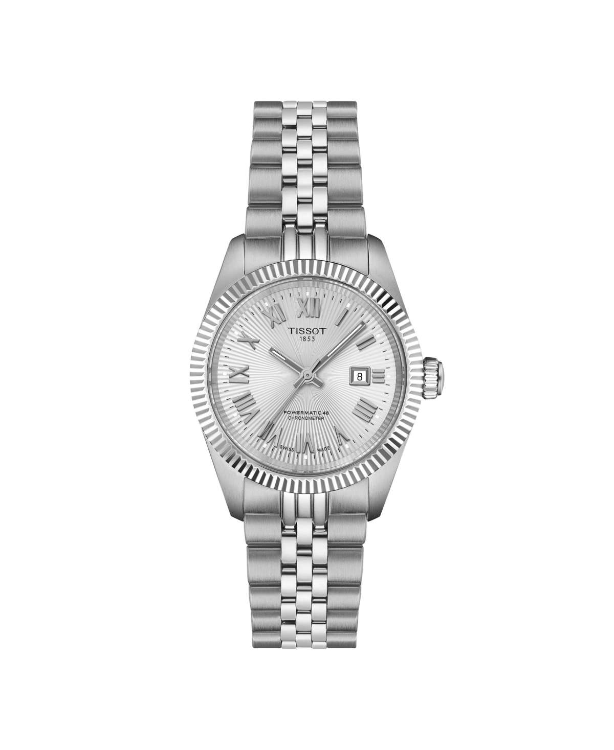 Click here for Tissot Mens Ballade Power Silver Stainless Steel B... prices