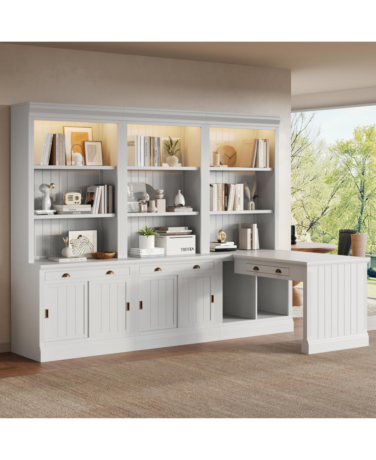Click here for Streamdale Furniture 83.4" Modern Bookcase &... prices