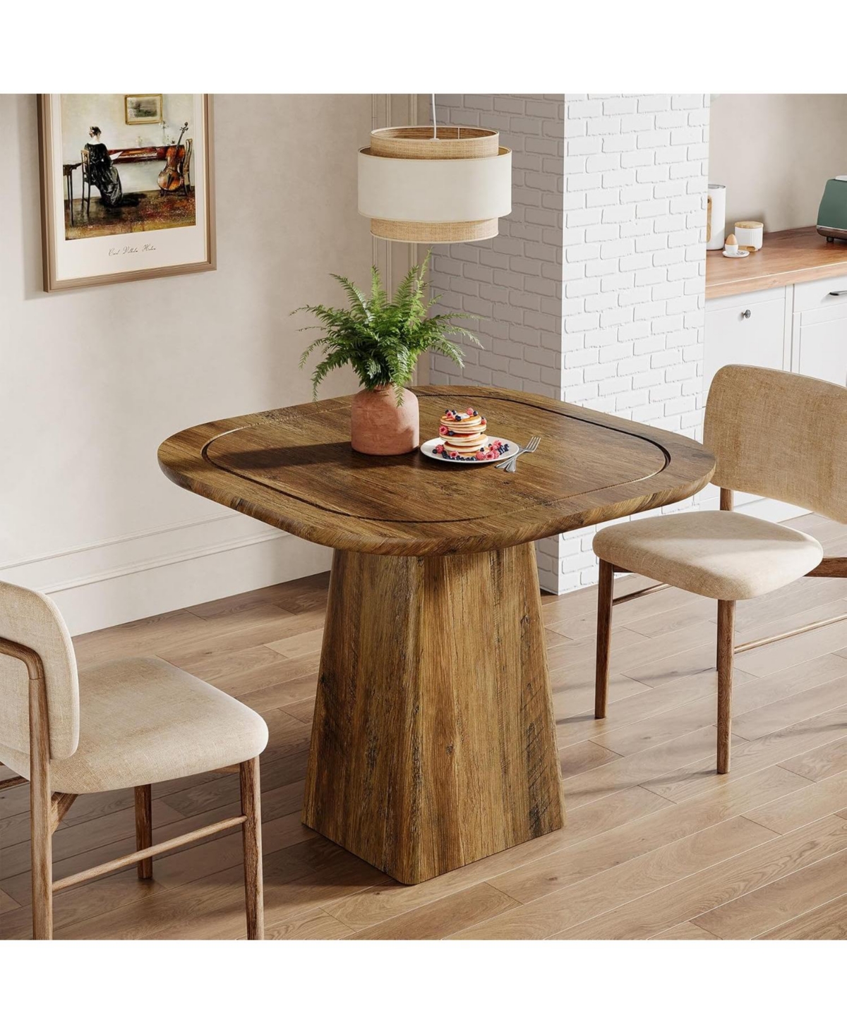 Click here for Tribesigns Square Dining Table for 2-4  31.5"... prices