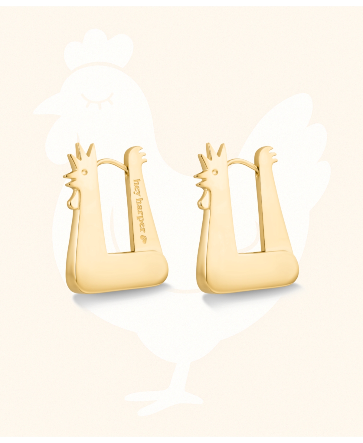 Click here for Hey Harper Galo Chicken Earrings prices