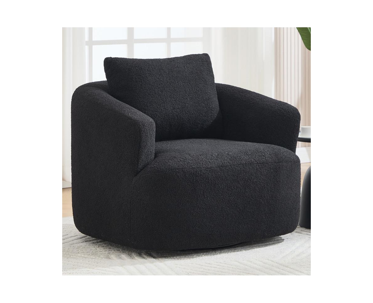 Click here for Sumyeg 360°Swivel Round Upholstered Comfy Cha... prices