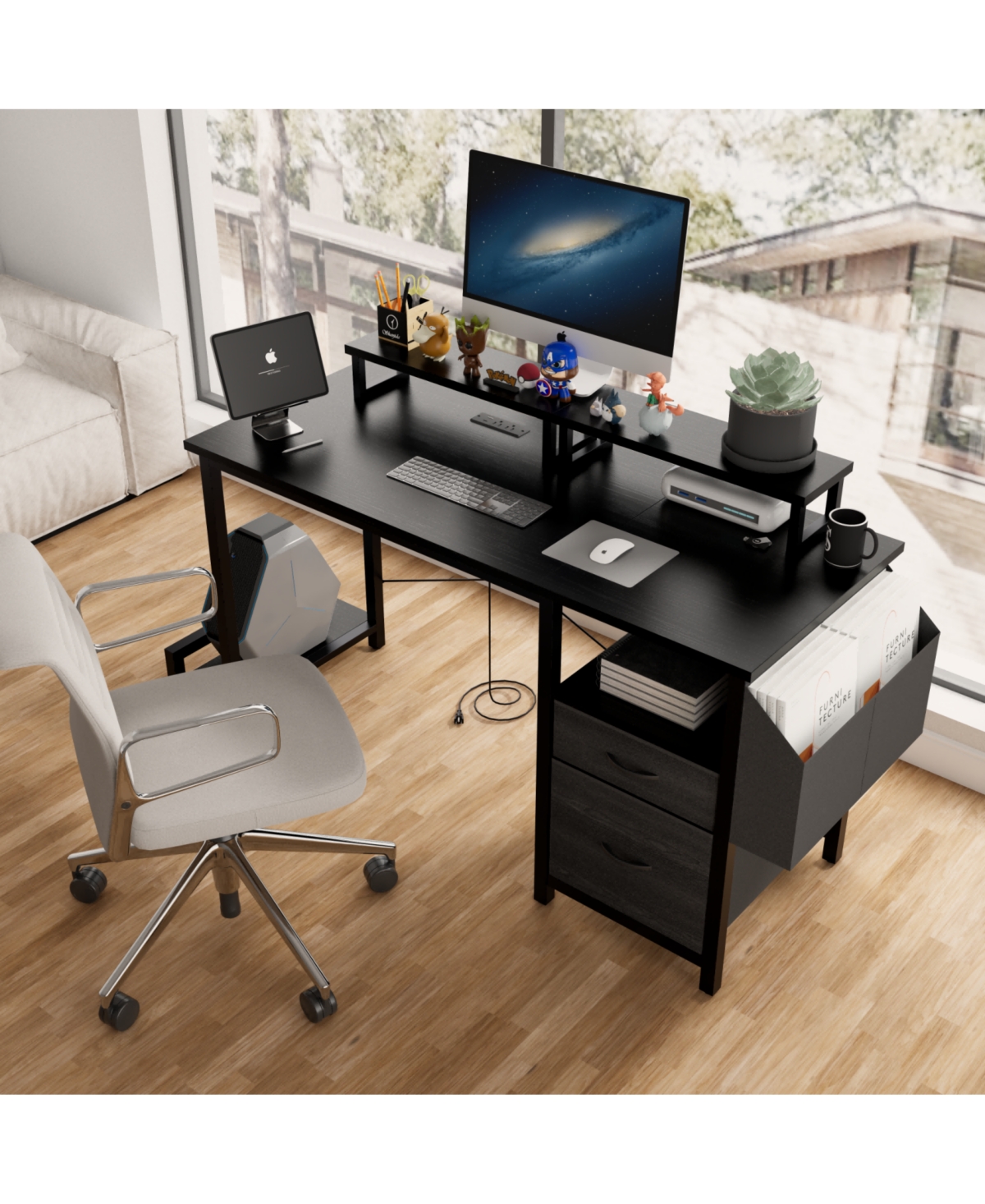 Click here for Streamdale Furniture 47.3" Computer Desk with... prices
