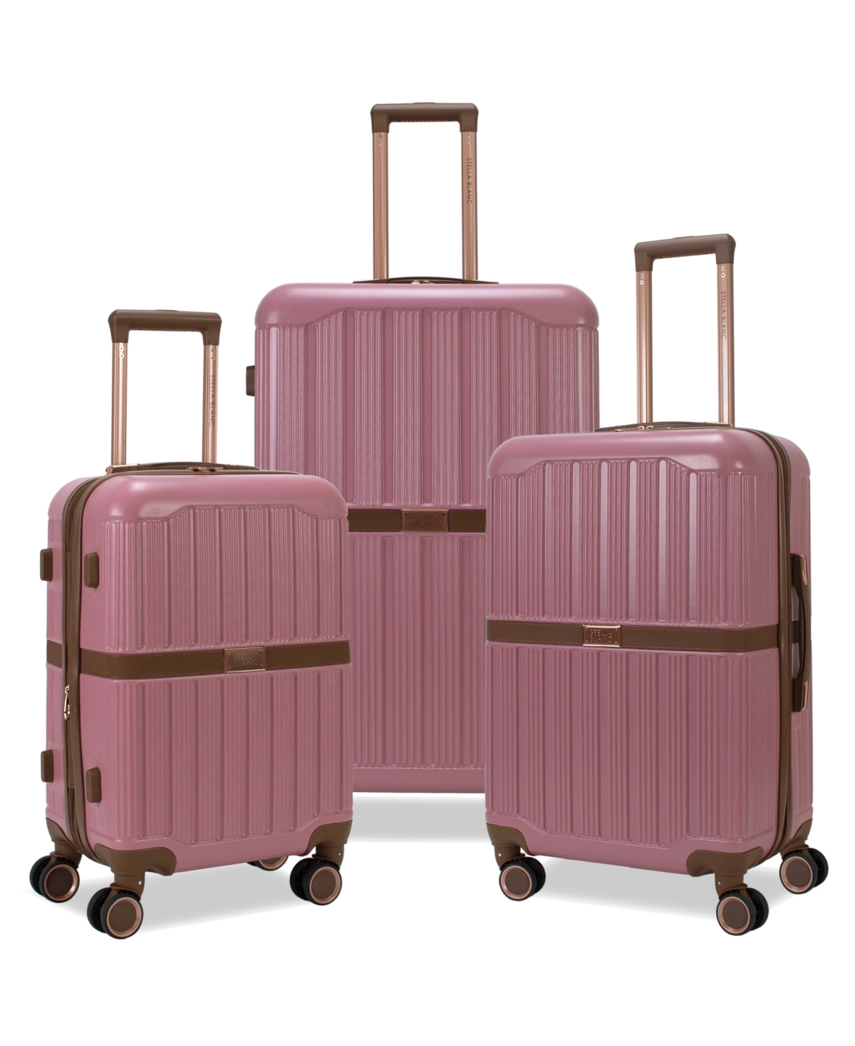 Click here for Stella Blanc Dakota 3-Pc. Hardside Expandable Spin... prices