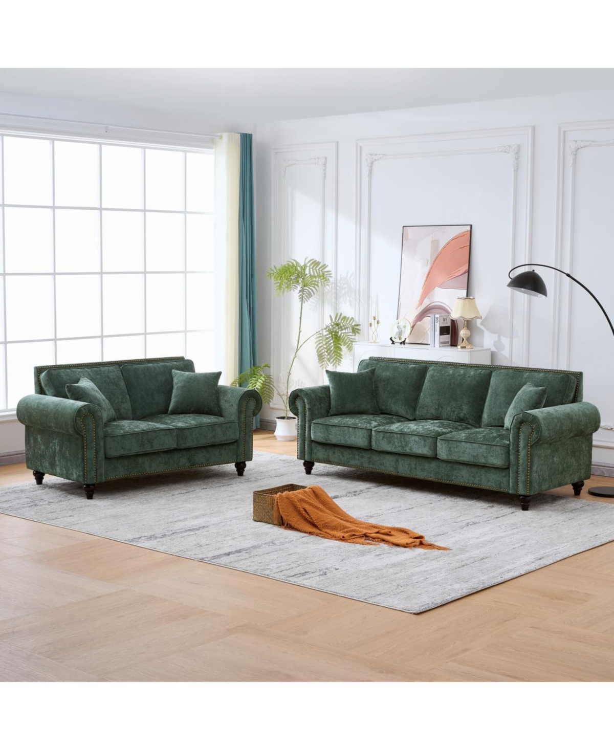 Click here for Streamdale Furniture Modern Chenille 3+2 Seater So... prices