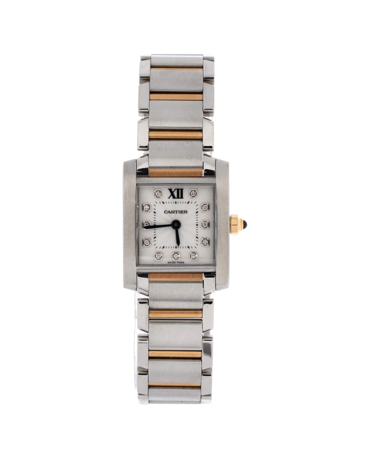 Click here for Pre-Owned Cartier Tank Francaise Quartz Watch in S... prices