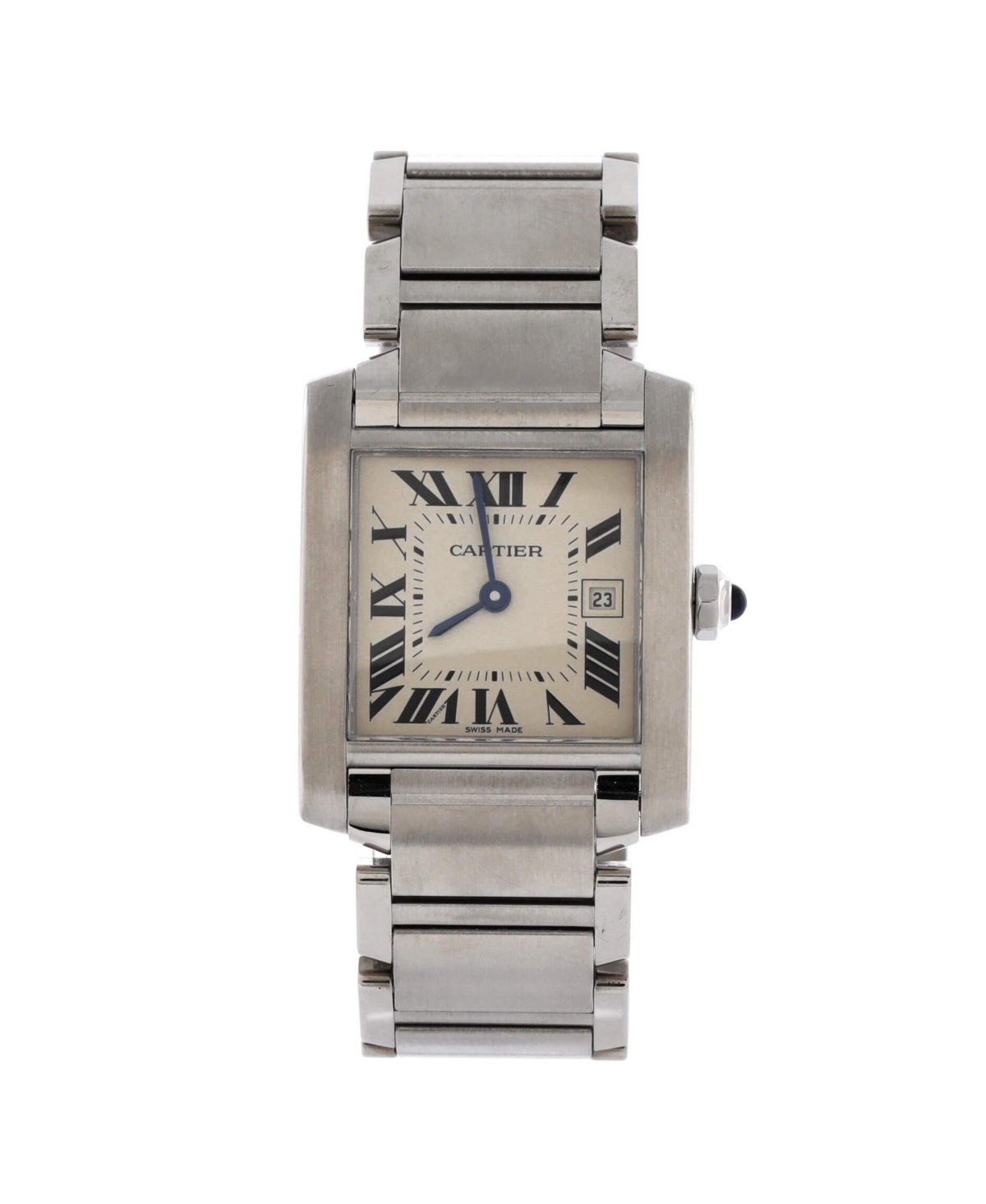 Click here for Pre-Owned Cartier Tank Francaise Quartz Watch in S... prices