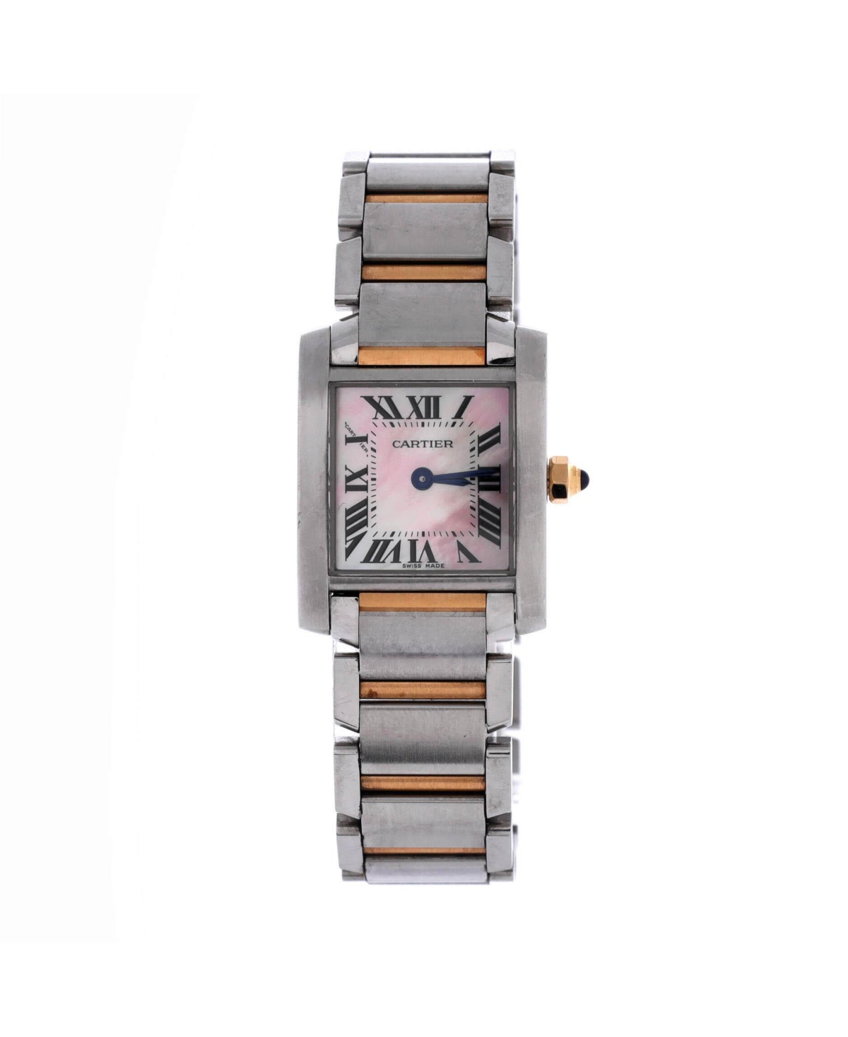 Click here for Pre-Owned Cartier Tank Francaise Quartz Watch in S... prices