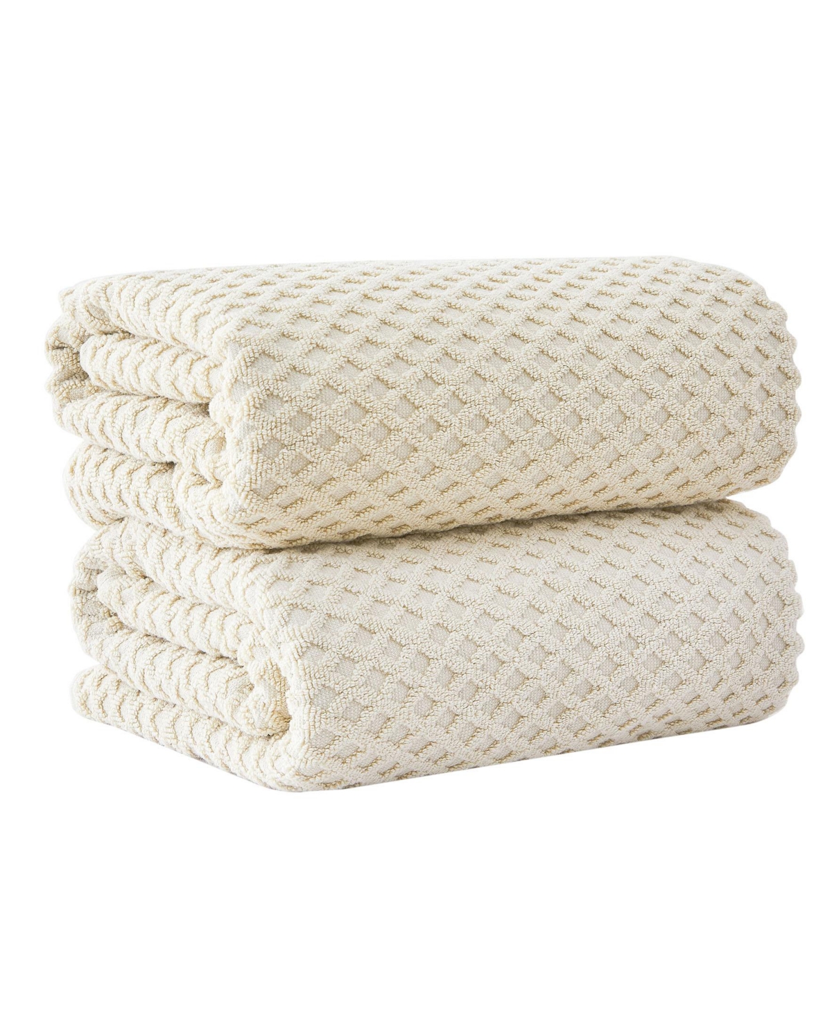 Click here for Linery & Co. Quick-Drying Cotton Diamond Waffle Te... prices