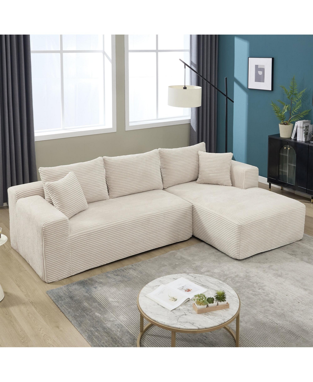 Click here for Boyel Living Modular Sectional Sofa Couches L-Shap... prices