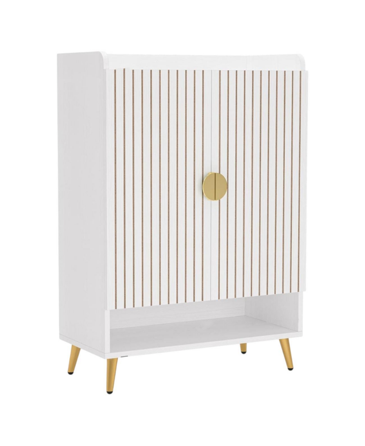 Click here for Slickblue Wooden Shoe Storage Cabinet with Doors f... prices