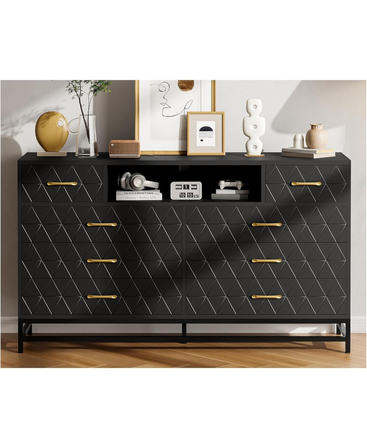 Click here for Gaomon 8 Drawer Dresser for Bedroom  Pink Dresser... prices