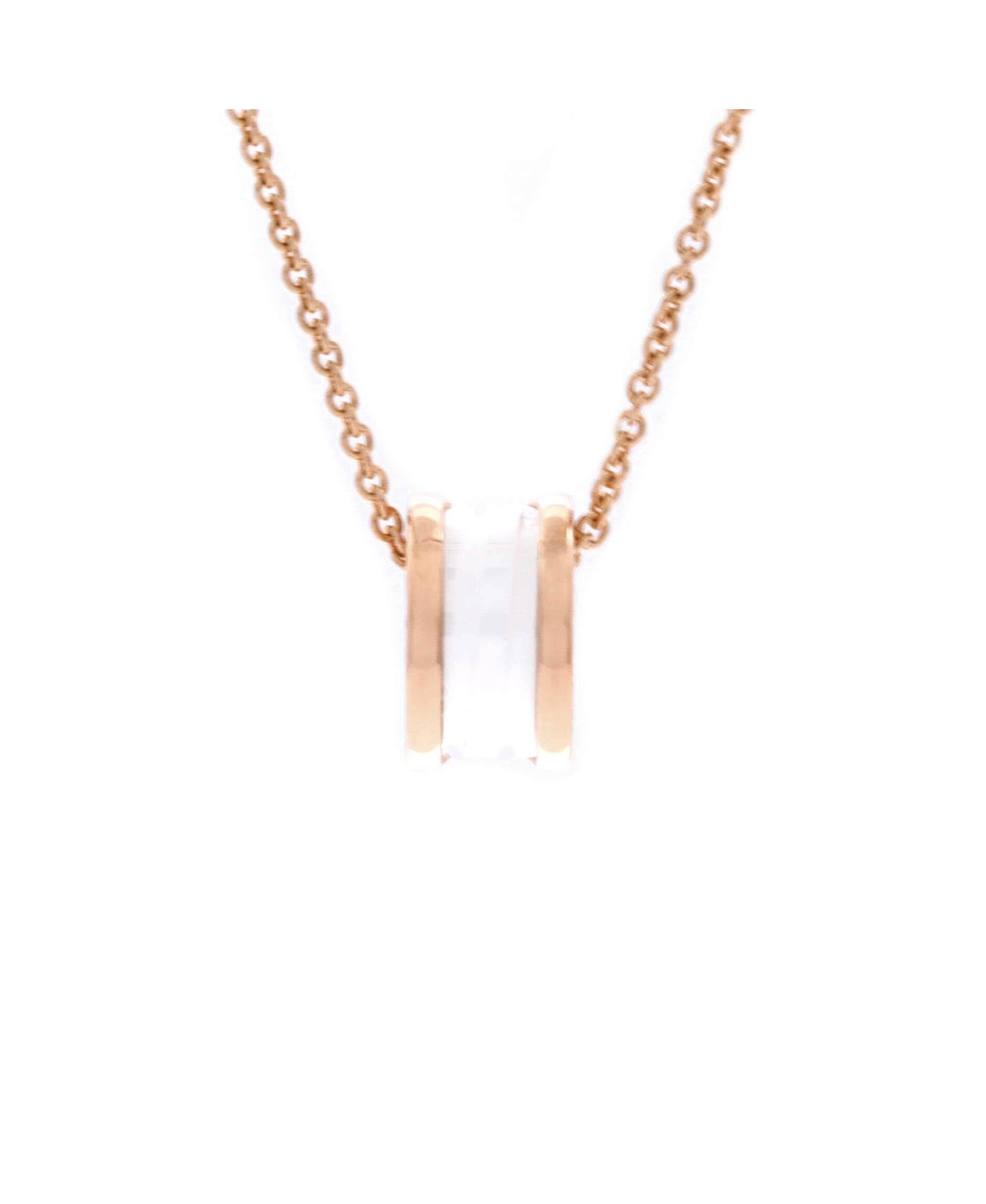 Click here for Pre-Owned Bvlgari B.Zero1 Pendant Necklace - 18k r... prices