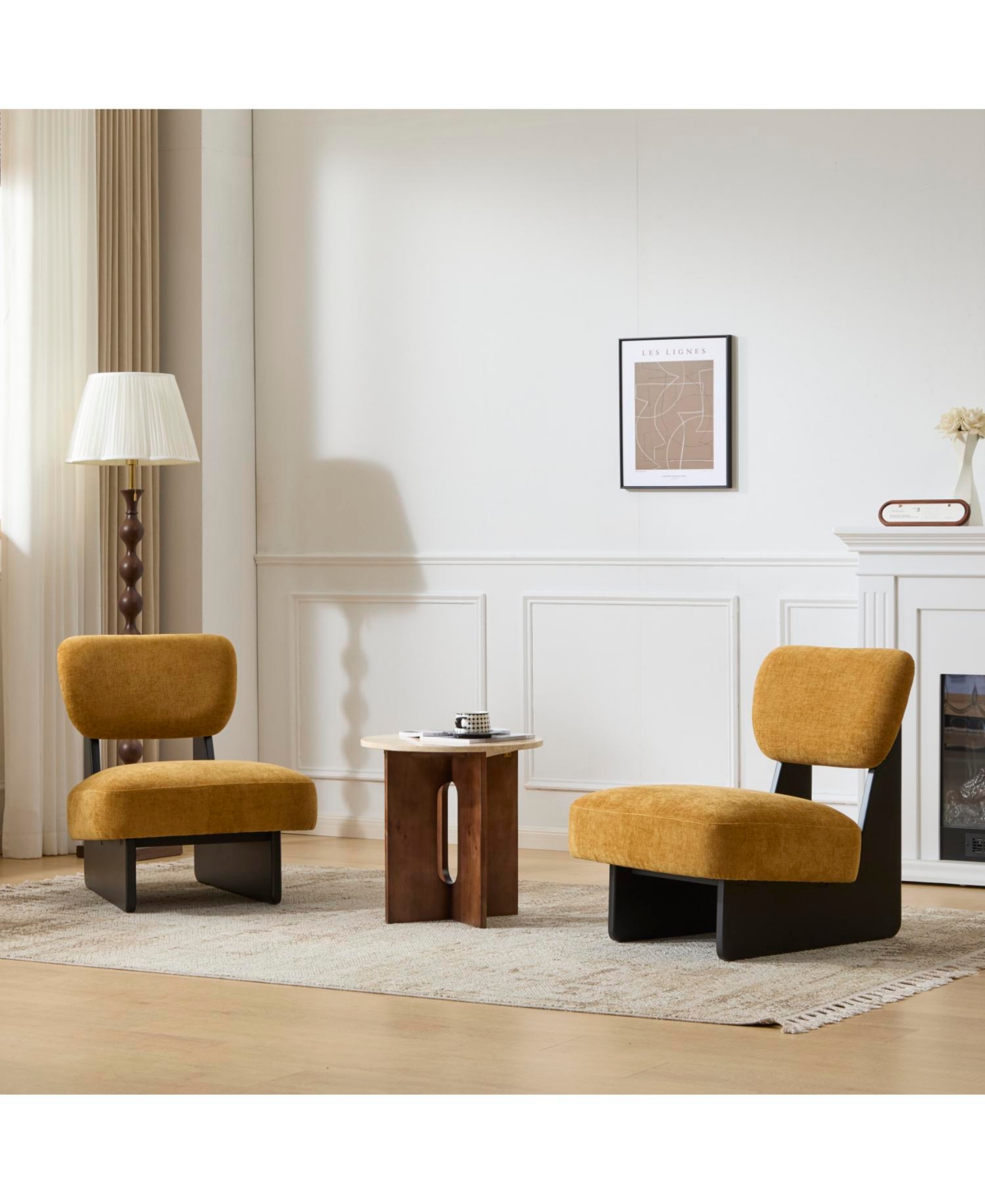 Click here for Streamdale Furniture Modern Lounge Chairs - Walnut... prices