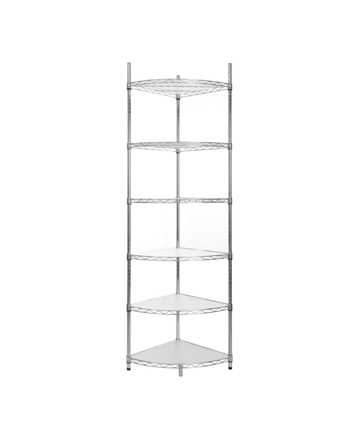 Click here for Streamdale Furniture 6-Tier Corner Wire Shelf - Ch... prices