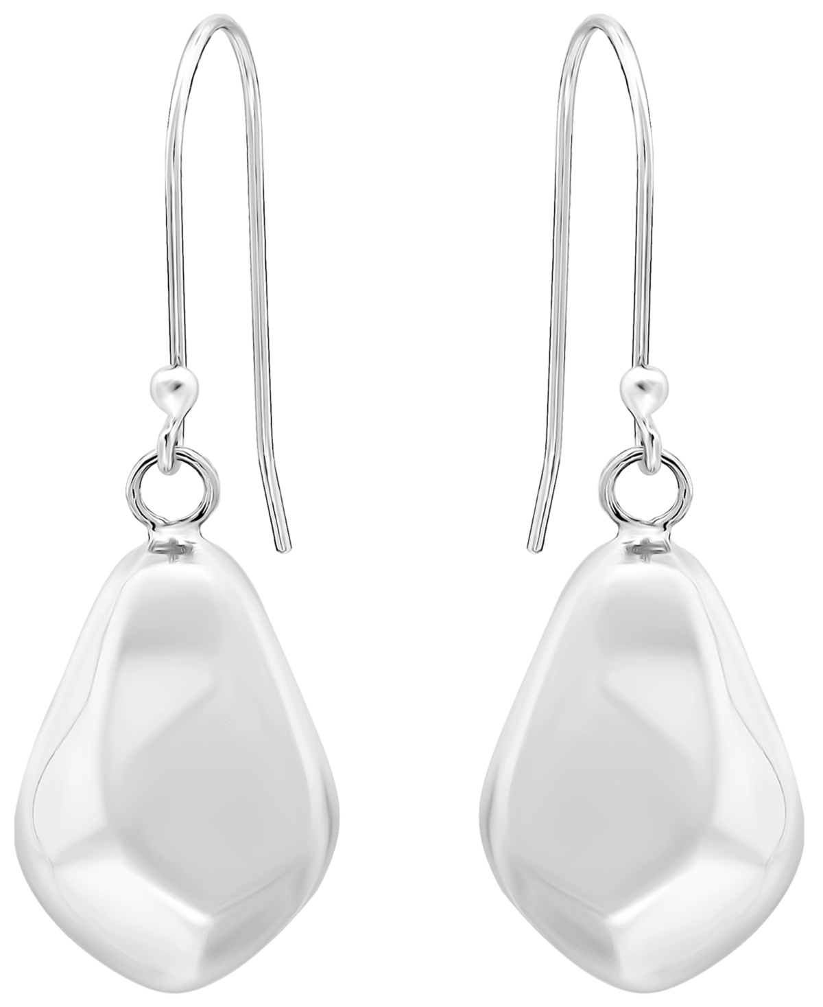 Click here for Giani Bernini Sterling Silver Hammered Teardrop Fi... prices