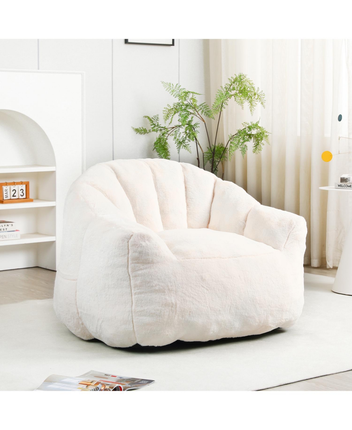 Click here for Streamdale Furniture Bean Bag Sofa Chair with Armr... prices