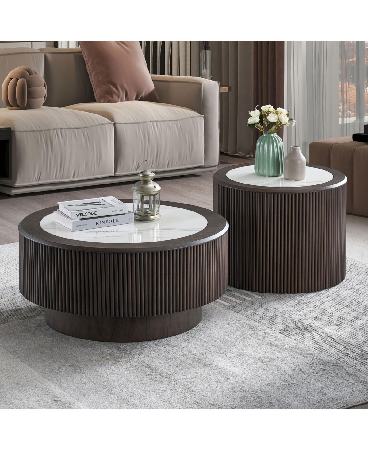 Click here for Streamdale Furniture Marble Pattern Coffee Table S... prices