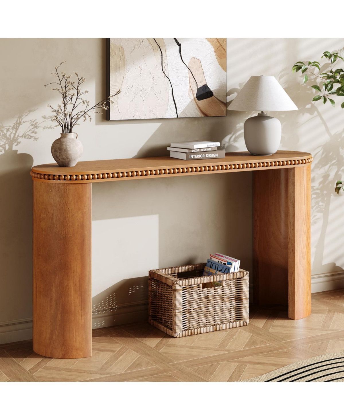 Click here for Streamdale Furniture Vintage Console Table - Beade... prices