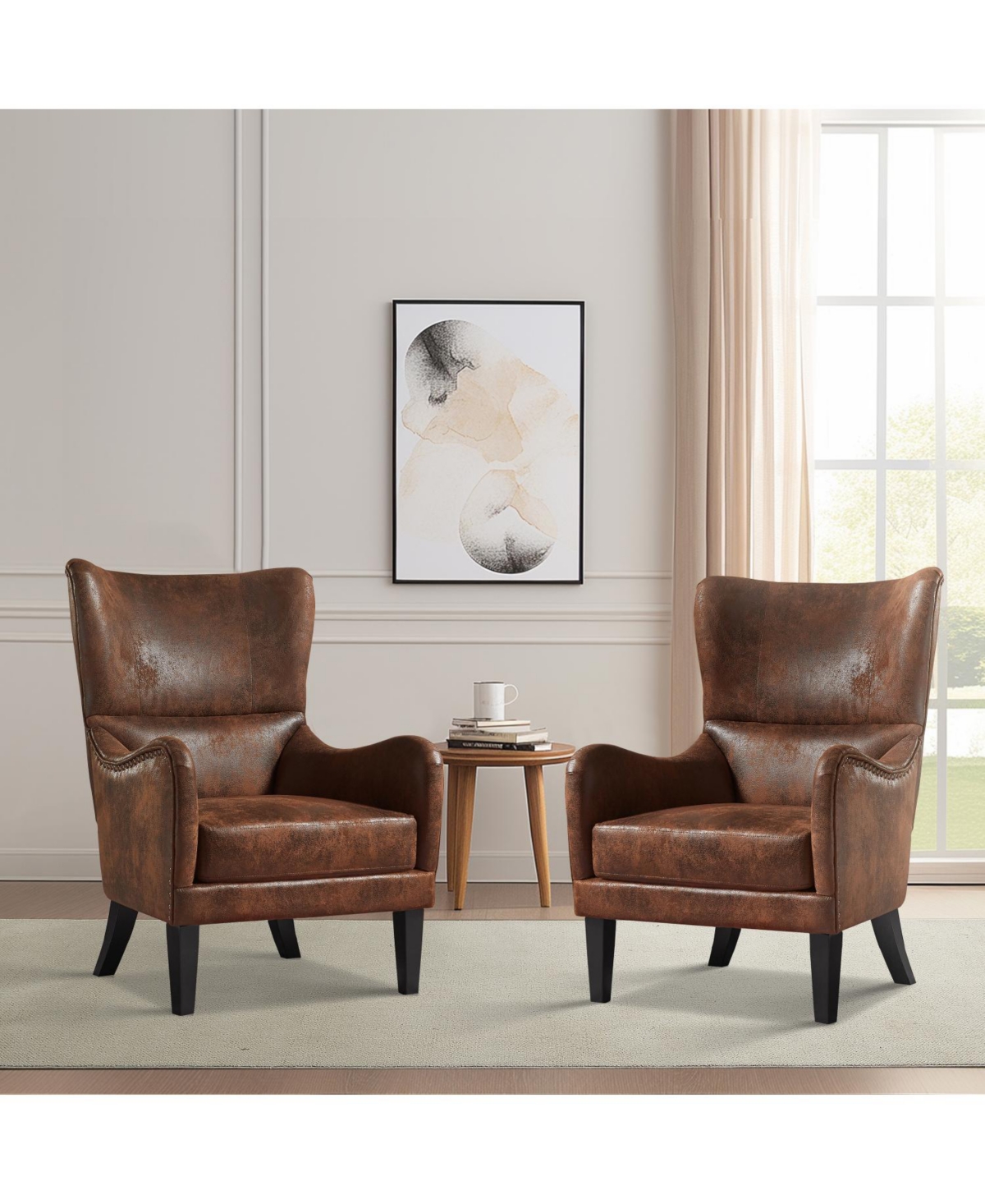 Click here for Streamdale Furniture Hi-back Studded Chair  Arm Ch... prices