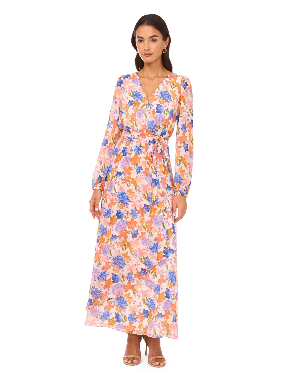 Click here for Vince Camuto Womens V-Neck Maxi Dress - Soft Cream prices