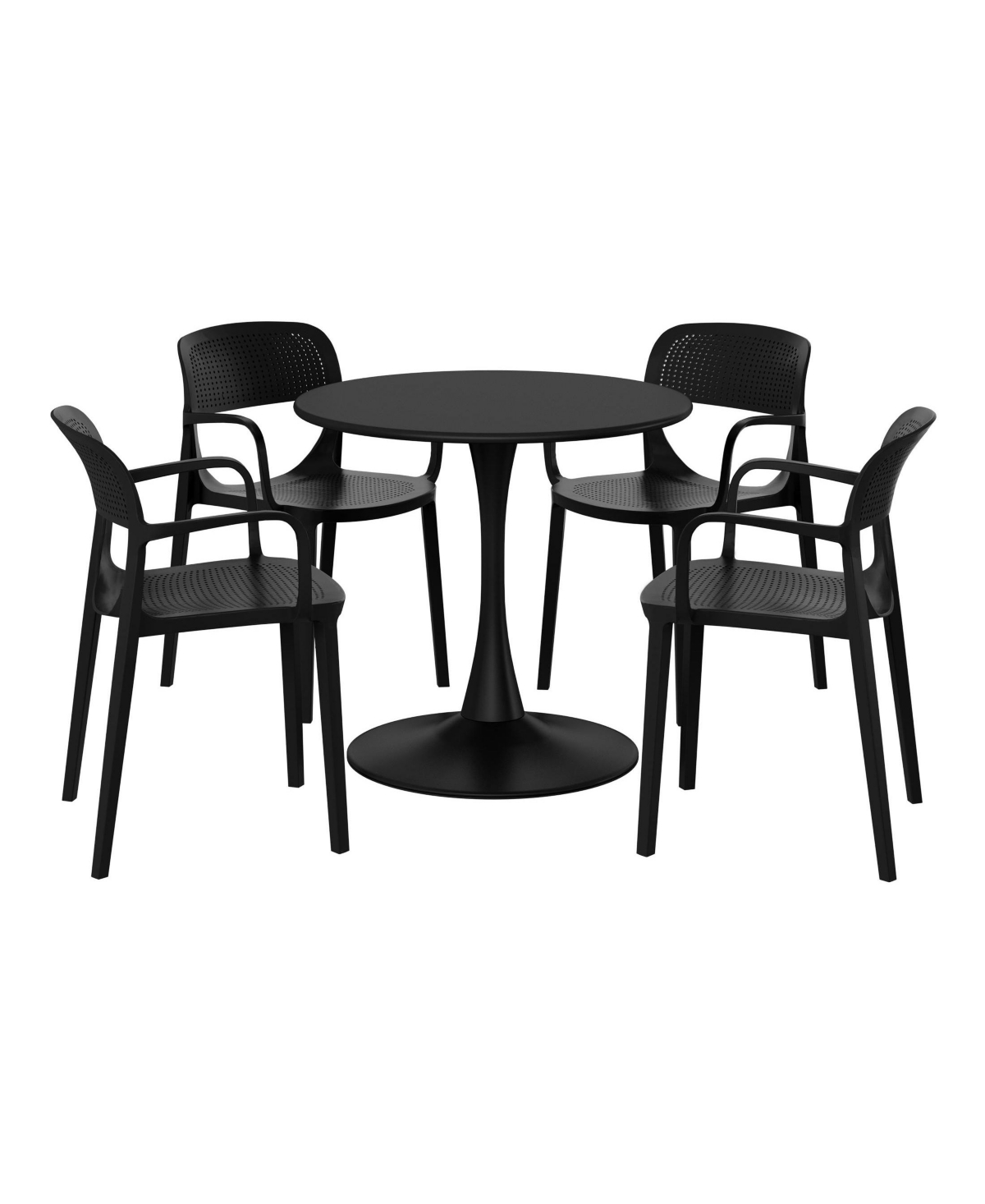 Click here for WestinTrends 5-Piece Round Metal Bistro Dining Tab... prices