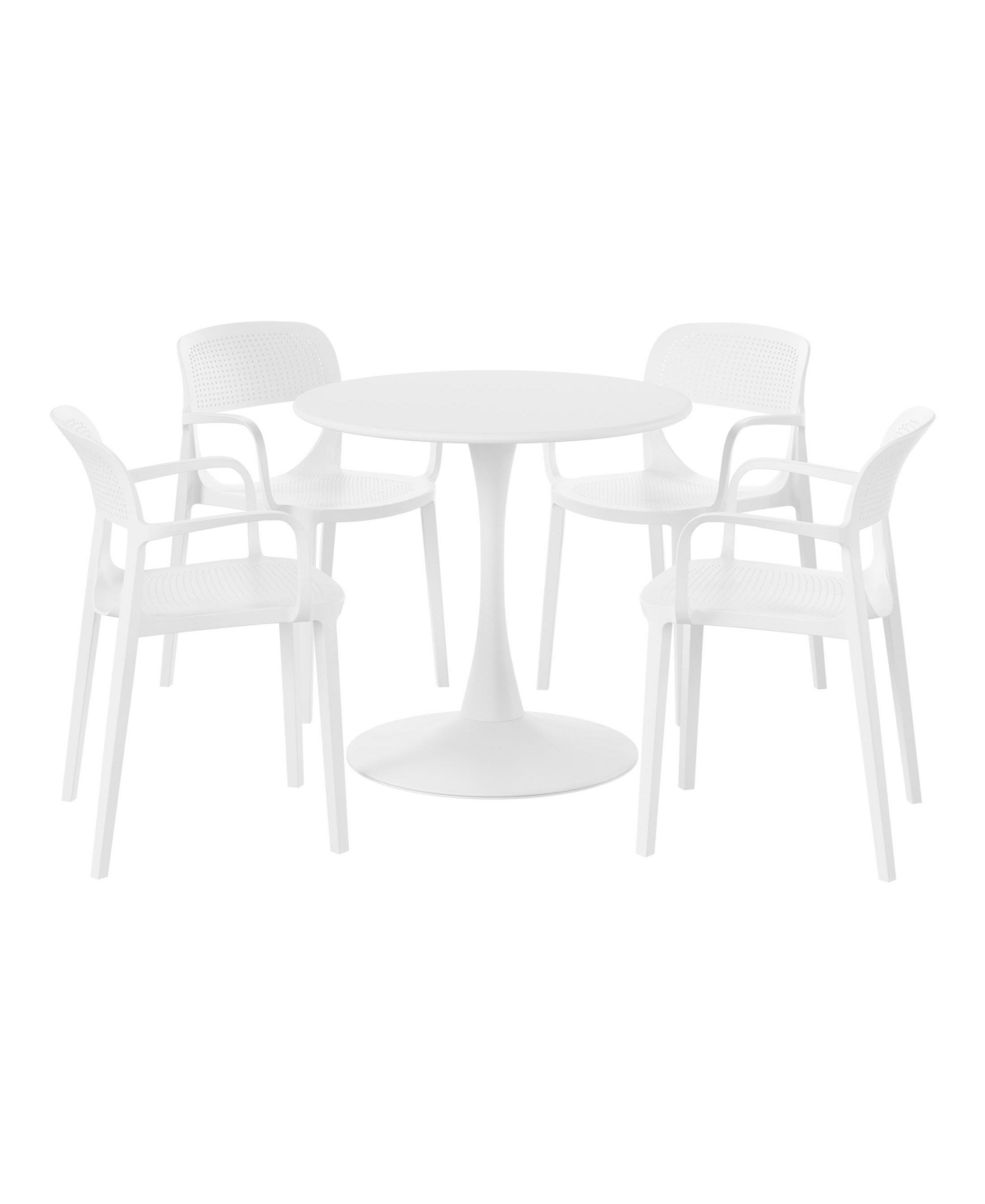 Click here for WestinTrends 5-Piece Round Metal Bistro Dining Tab... prices