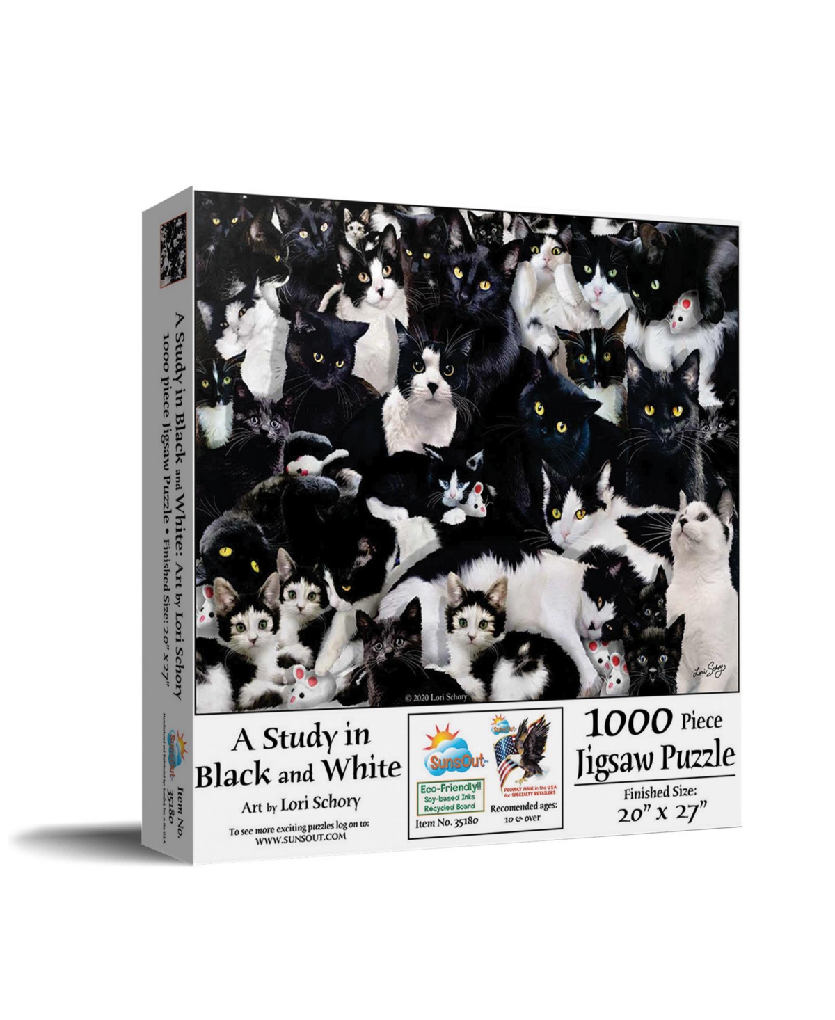 Click here for SunsOut Study in Black and White 1000 piece Jigsaw... prices