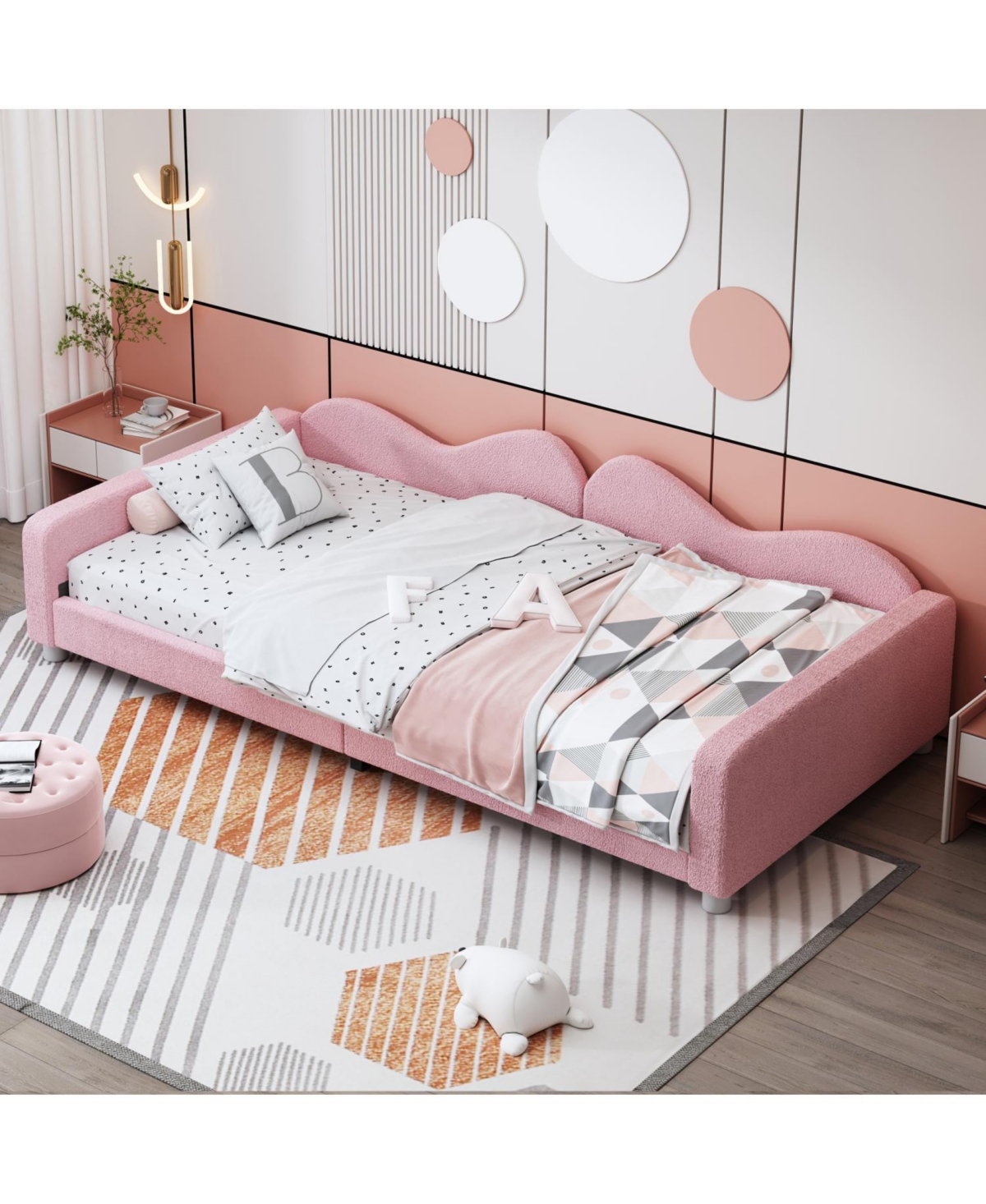 Click here for Streamdale Twin size Upholstered Daybed  Sherpa Fa... prices