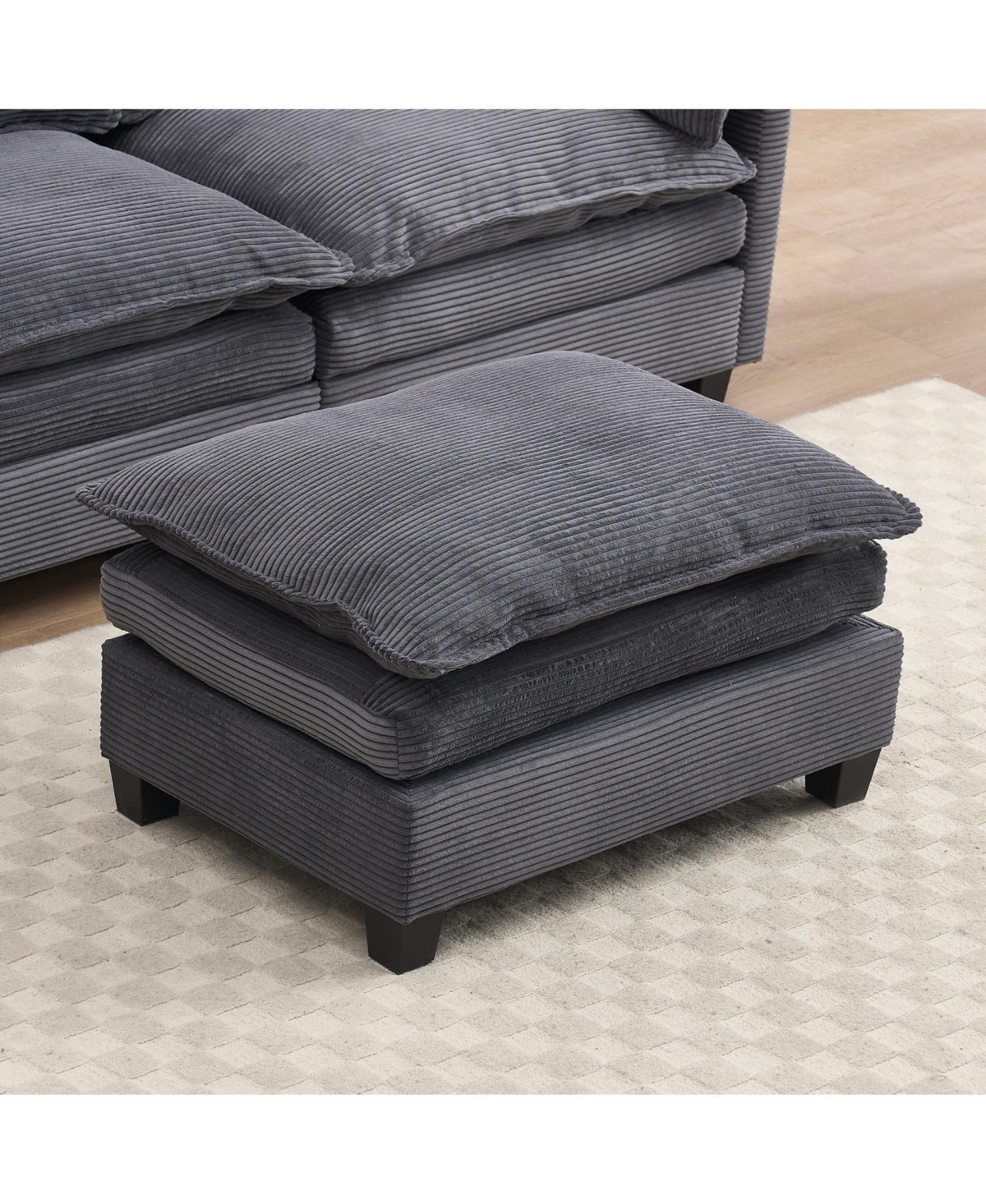 Click here for Streamdale Furniture Ottoman for Home or Office Us... prices