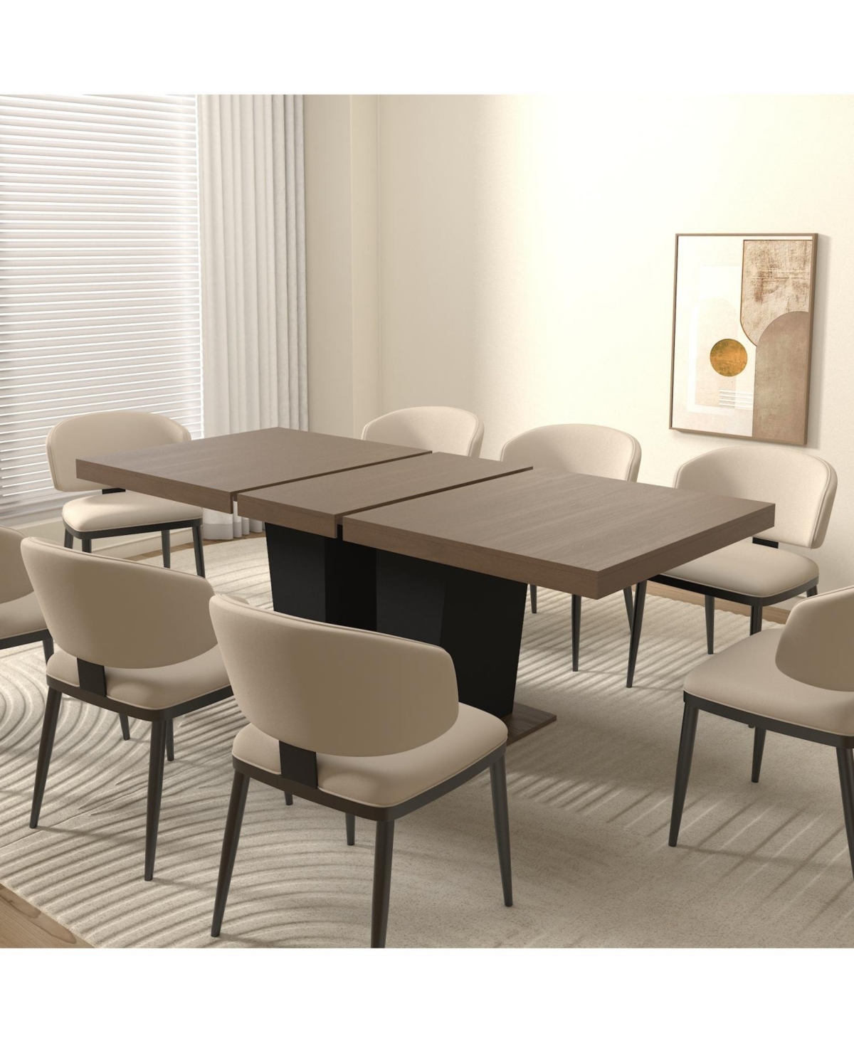 Click here for Streamdale Furniture Extendable Dining Table  4-10... prices