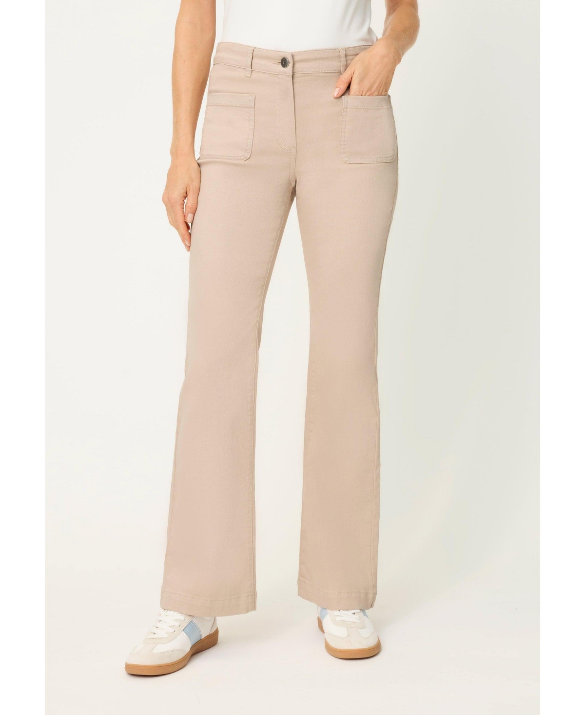 Click here for Olsen Womens Power Stretch Jeans - Classic beige prices
