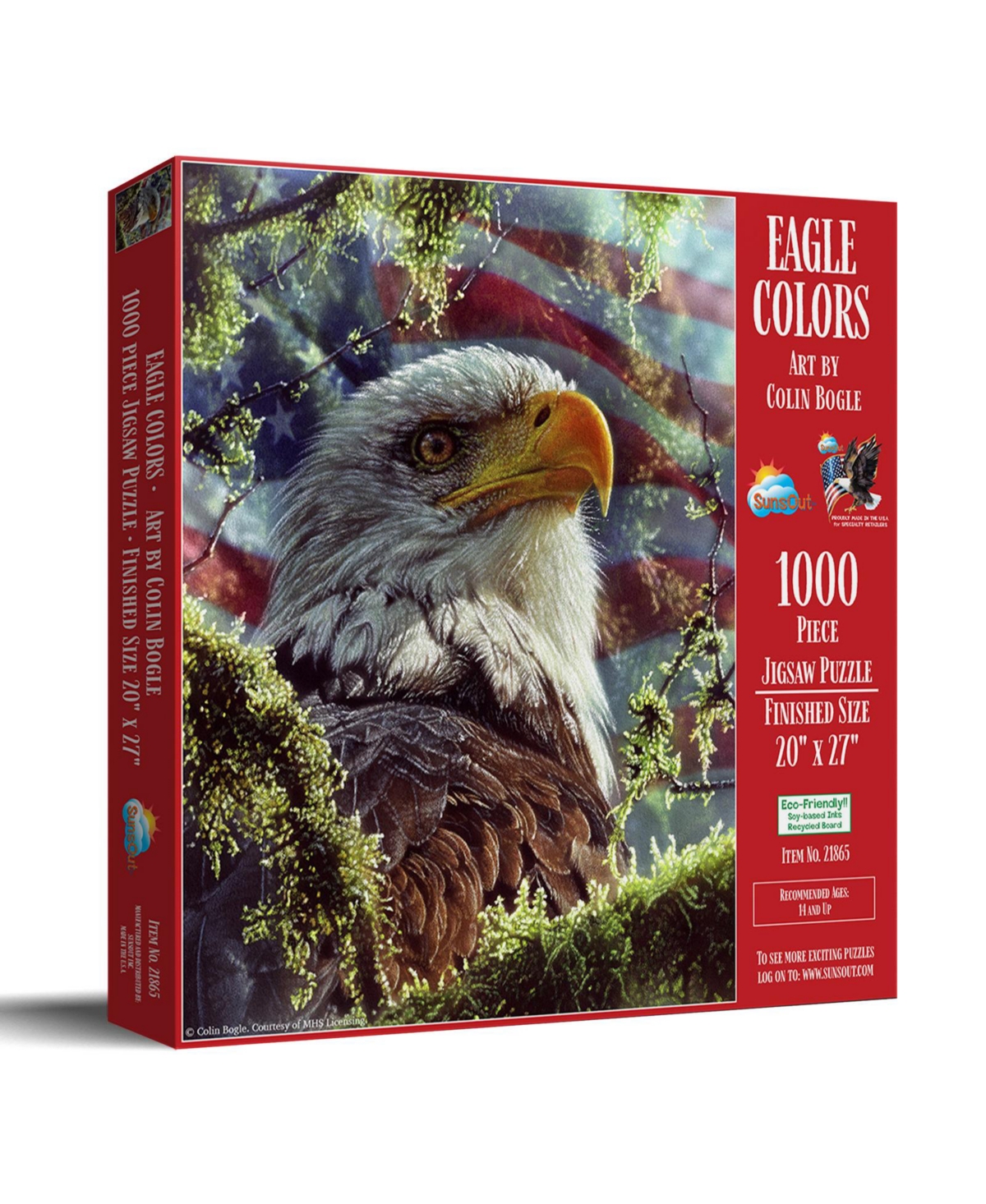 Click here for SunsOut Eagle Colors 1000 piece Jigsaw Puzzle for... prices