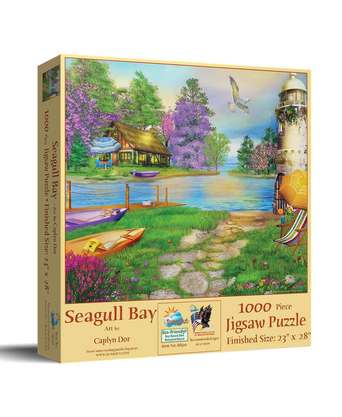 Click here for SunsOut Seagull Bay 1000 piece Jigsaw Puzzle for A... prices