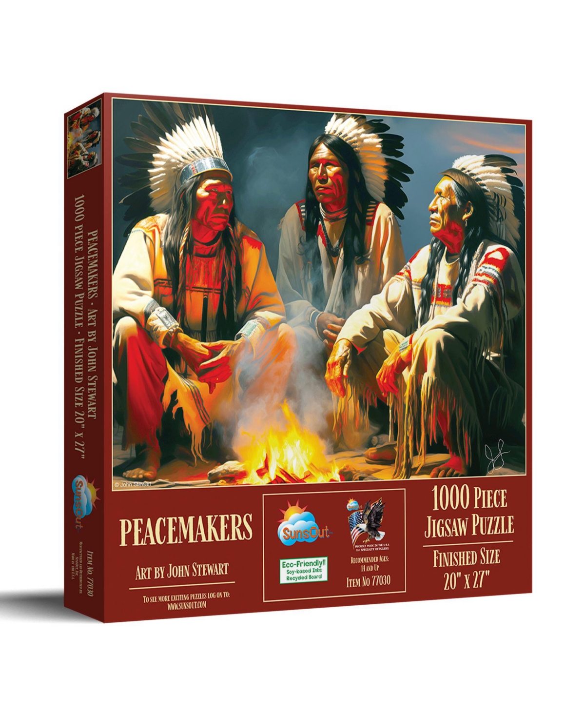Click here for SunsOut Peacemakers 1000 piece Jigsaw Puzzle for A... prices