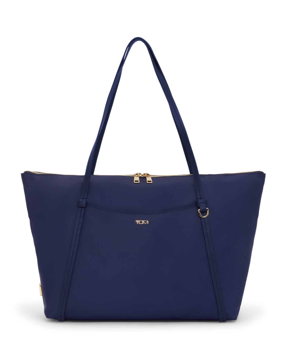 Click here for Tumi Voyageur Q Tote - Indigo  Light Gold prices