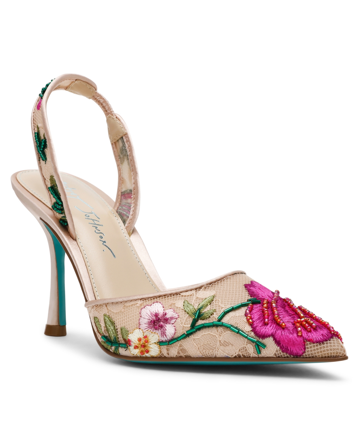 Click here for Betsey Johnson Womens April Floral Stiletto Pumps... prices