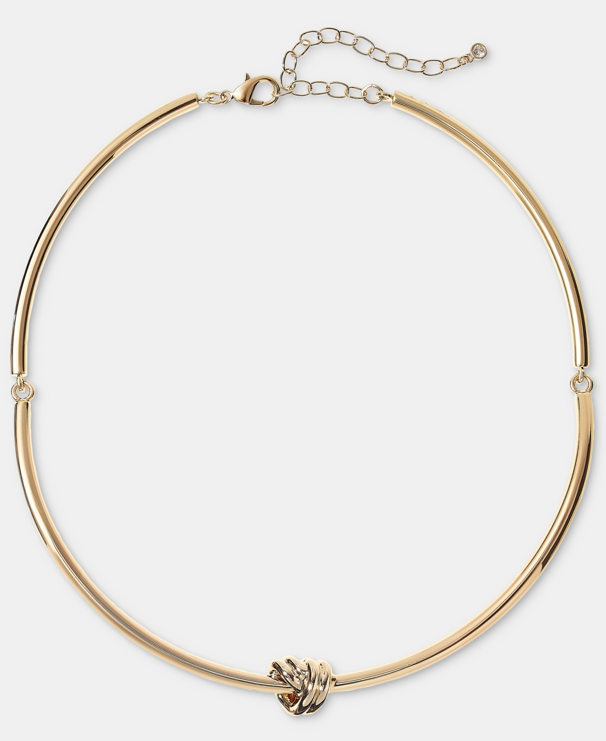 Click here for On 34th Knot Structured Collar Necklace  16 + 3 ex... prices