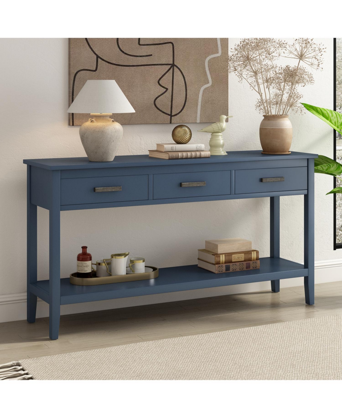 Click here for Streamdale Furniture Contemporary 3-Drawer Console... prices