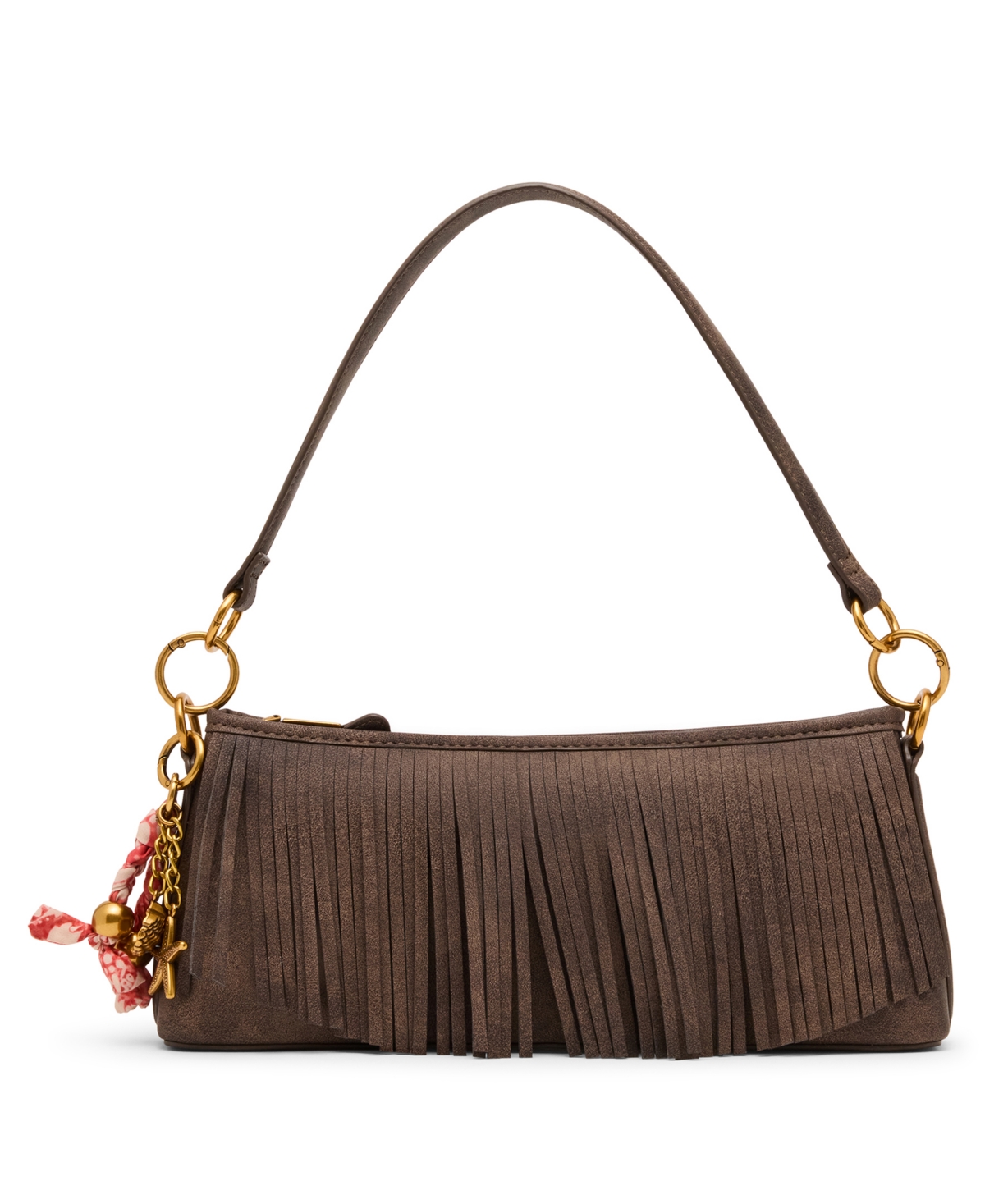 Click here for Steev Madden Bdakotah Shoulder Fringe - Brown prices
