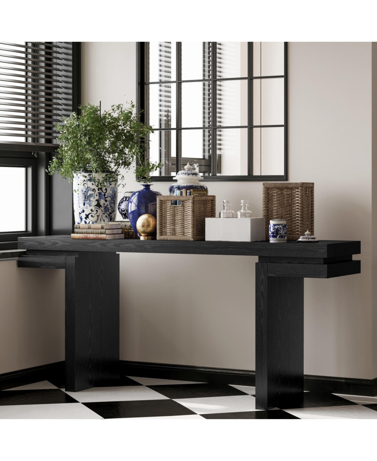 Click here for Streamdale Furniture 66" Wide Wood Console Ta... prices