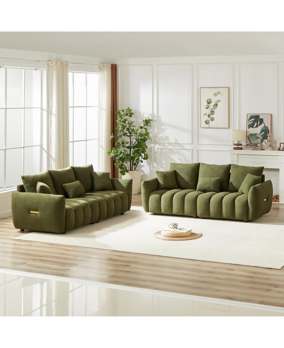 Click here for Streamdale Furniture Teddy Sofa 3+3 Seater Set  Mo... prices