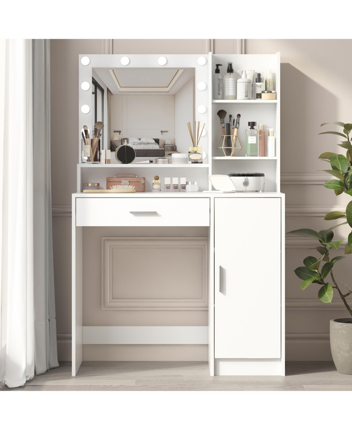 Click here for Streamdale Furniture Streamdale Vanity Desk with L... prices