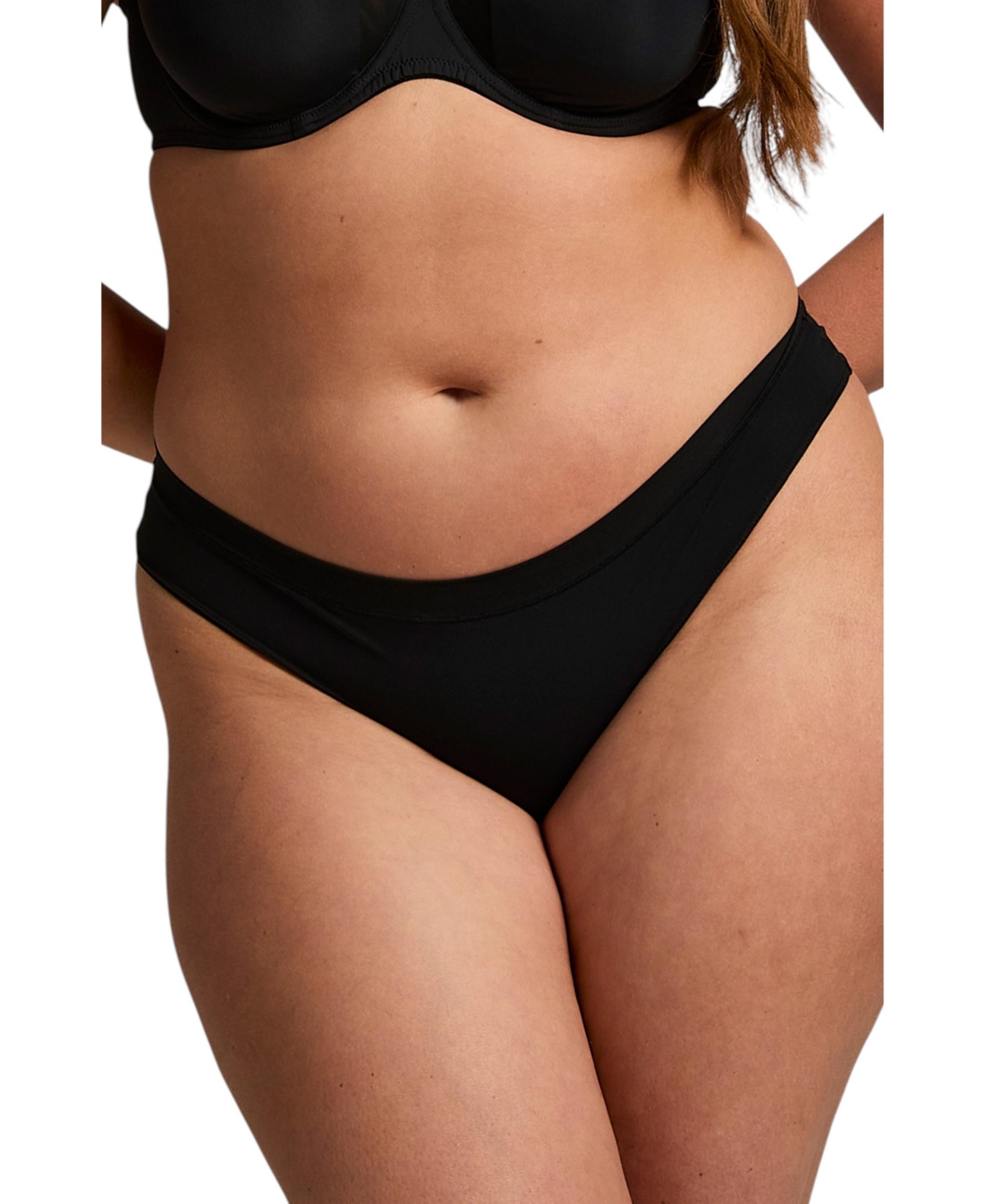 Click here for Hunkemoller Womens Mesh Brazilian Knickers - Black prices