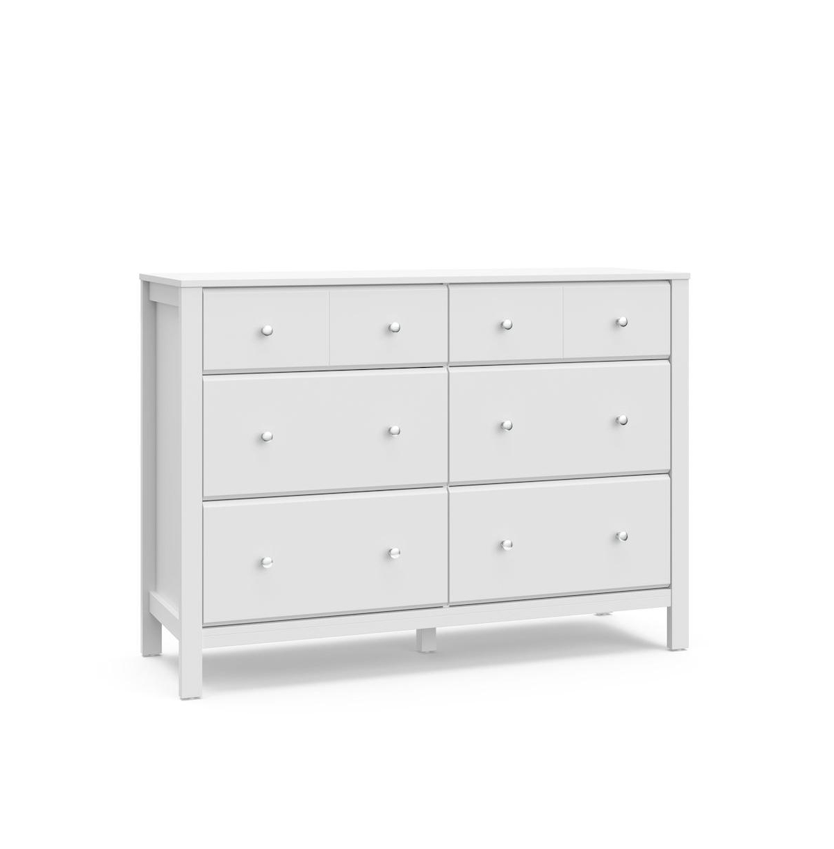 Click here for Storkcraft Horizon 6 Drawer Dresser (White) - Gree... prices