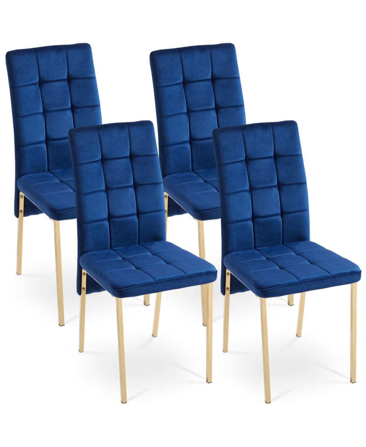 Click here for Streamdale Modern Velvet Nordic Dining Chair Set (... prices