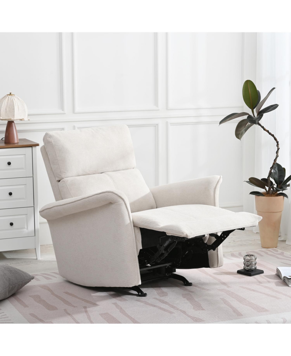 Click here for Streamdale Furniture Fabric Rocker Recliner Chair... prices