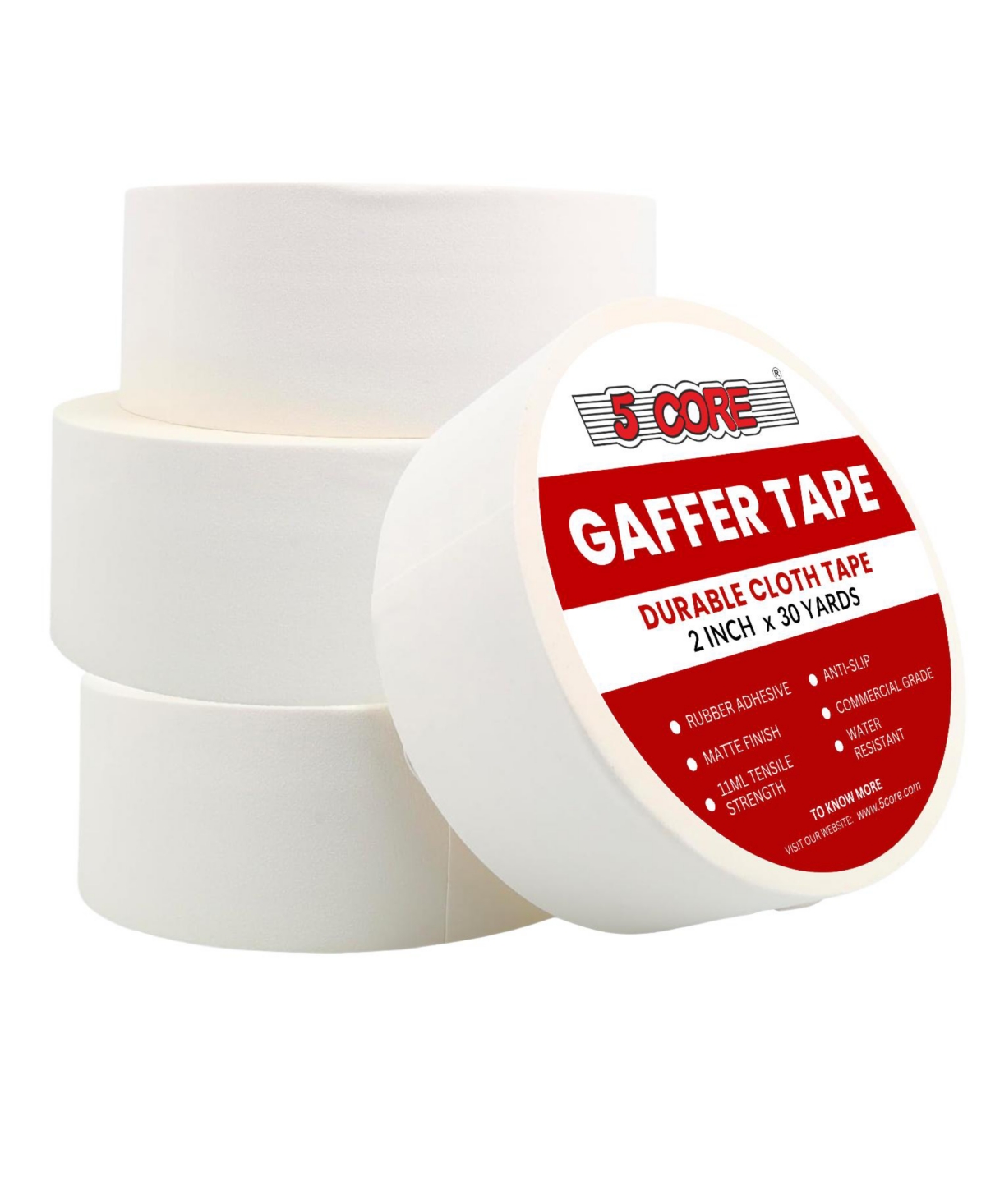 Click here for 5 Core Gaffers Tape 2 30 Yards 4Pcs No Residue Wat... prices