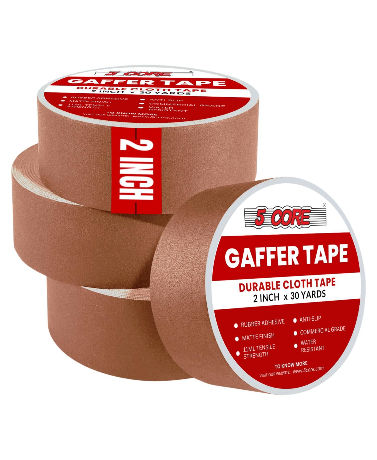 Click here for 5 Core Gaffers Tape 2 30 Yards 4Pcs No Residue Wat... prices